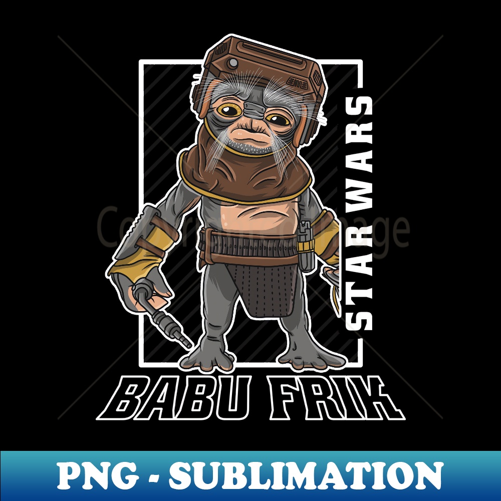 Star Wars The Rise Of Skywalker Babu Frik Portrait - Instant | Inspire ...