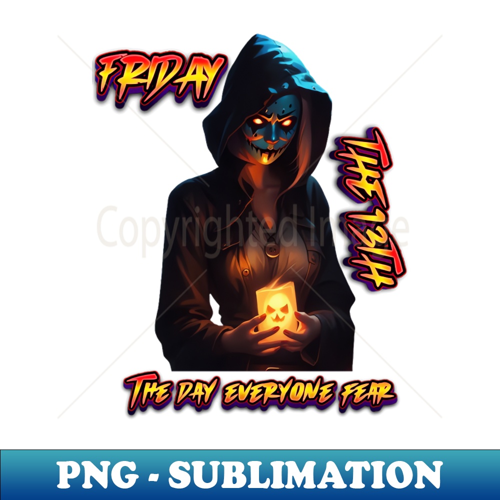 Friday The 13Th 2 - Special Edition Sublimation PNG File - A | Inspire ...