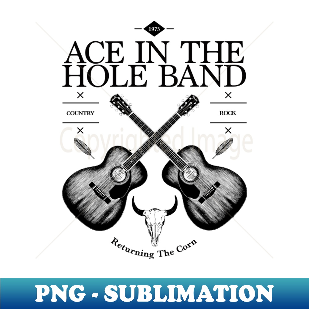 Ace in the Hole Band Acoustic Guitar Vintage Logo - Professi | Inspire ...