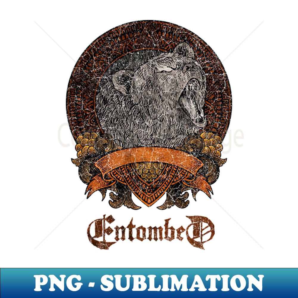 BEAR LEFT HAND ENTOMBED NIHILIST - Creative Sublimation PNG | Inspire ...