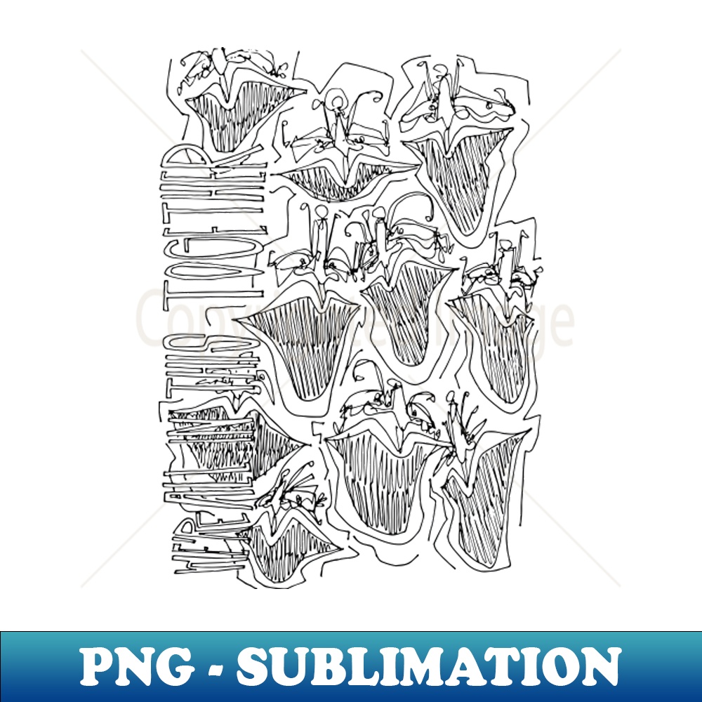 3 - Limp Faces Psychedelic Line Ink Drawing with Art Style r | Inspire ...