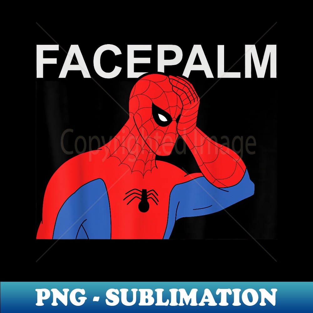 Marvel Spider-Man Classic Cartoon Facepalm - Elegant Sublima | Inspire ...