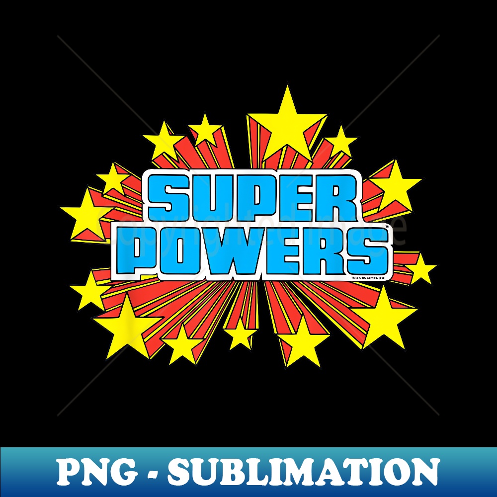 Justice League Super Powers - PNG Transparent Sublimation Fi | Inspire ...
