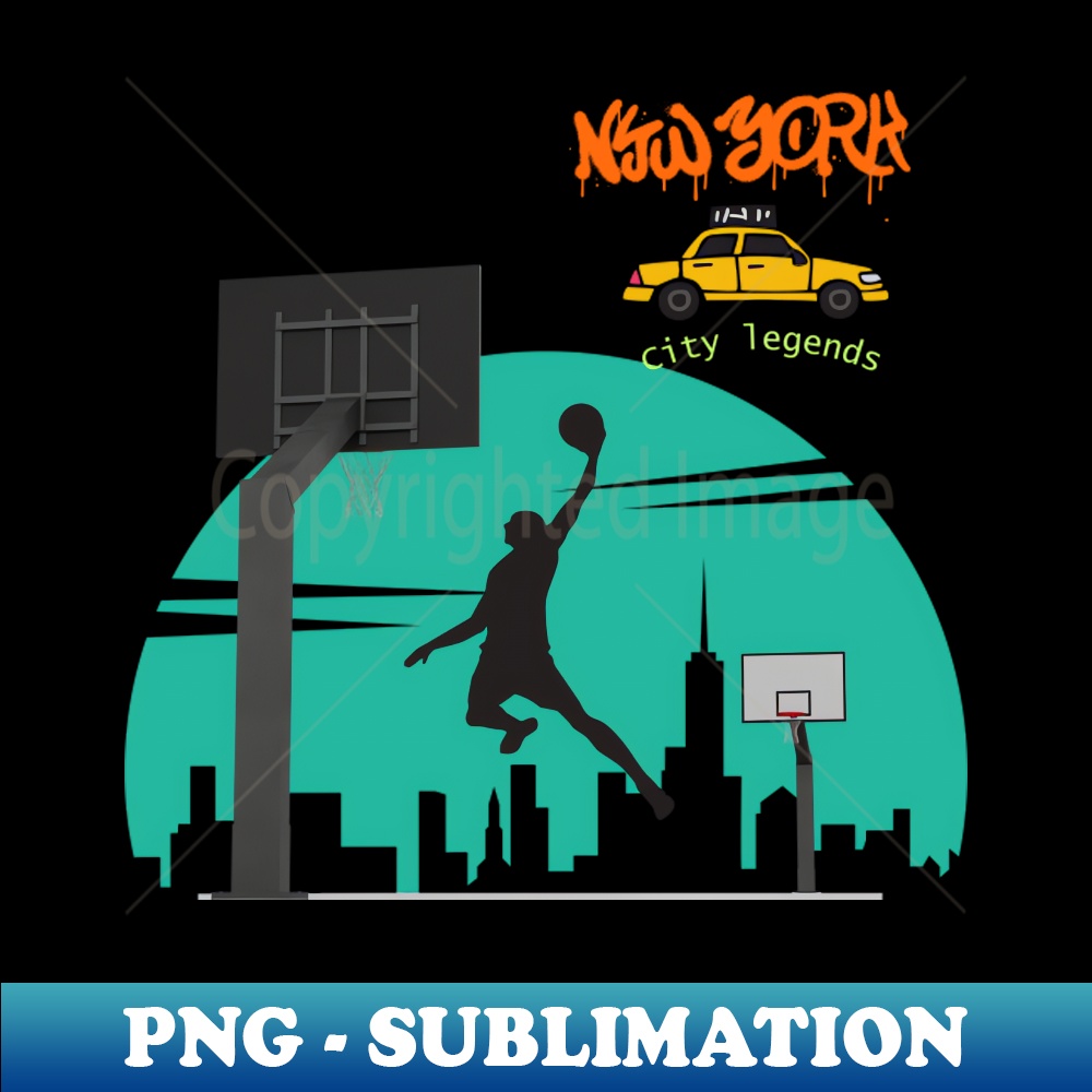 New York City legends - PNG Transparent Sublimation Design - - Inspire ...