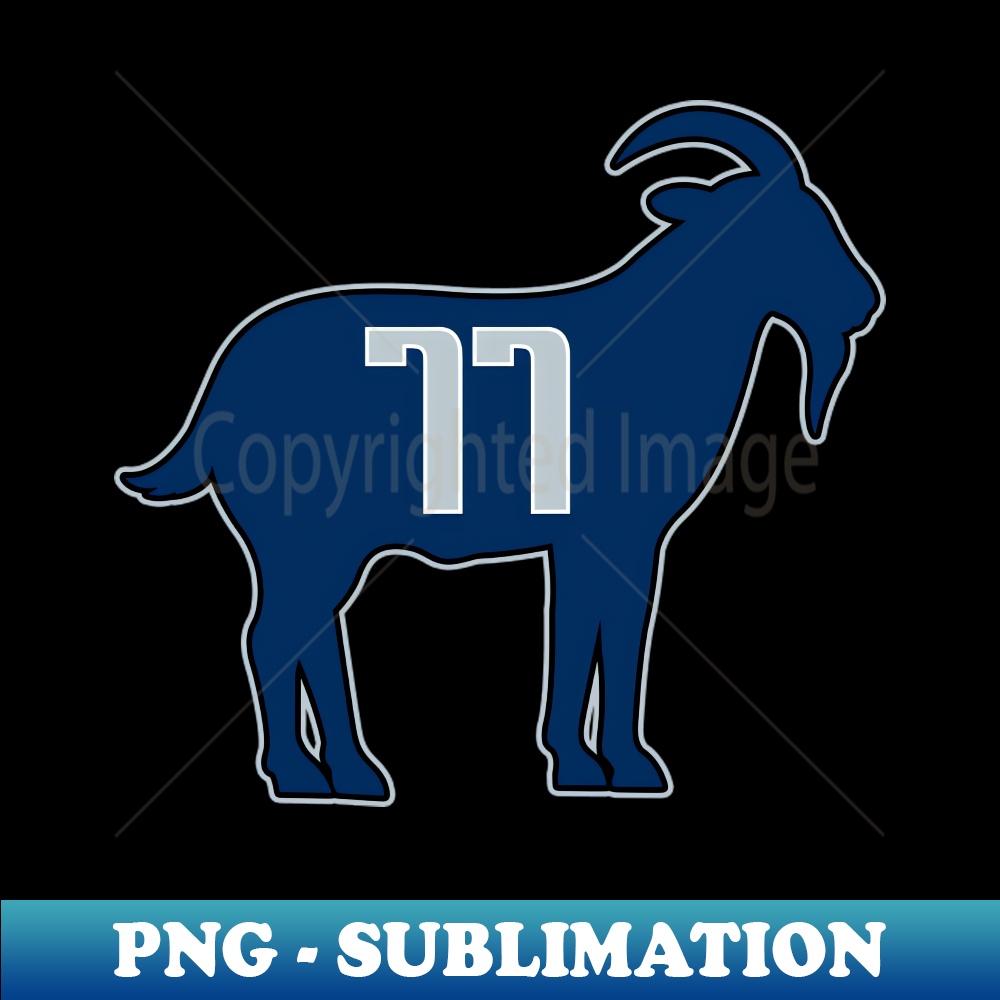 Luka Doncic Goat 77 - Professional Sublimation Digital Downl | Inspire ...