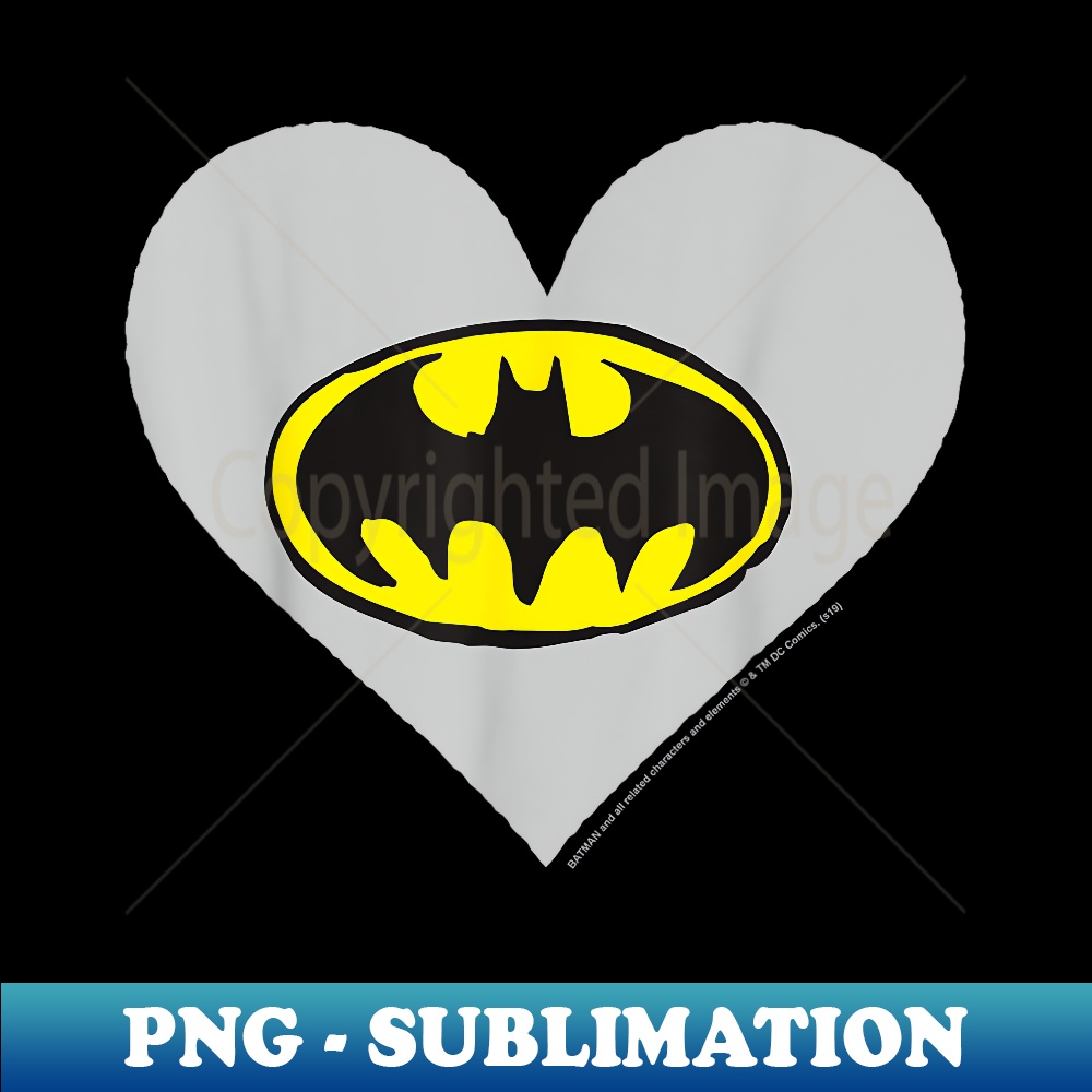 DC Comics Valentine's Day Batman Heart Logo - Special Editio | Inspire ...
