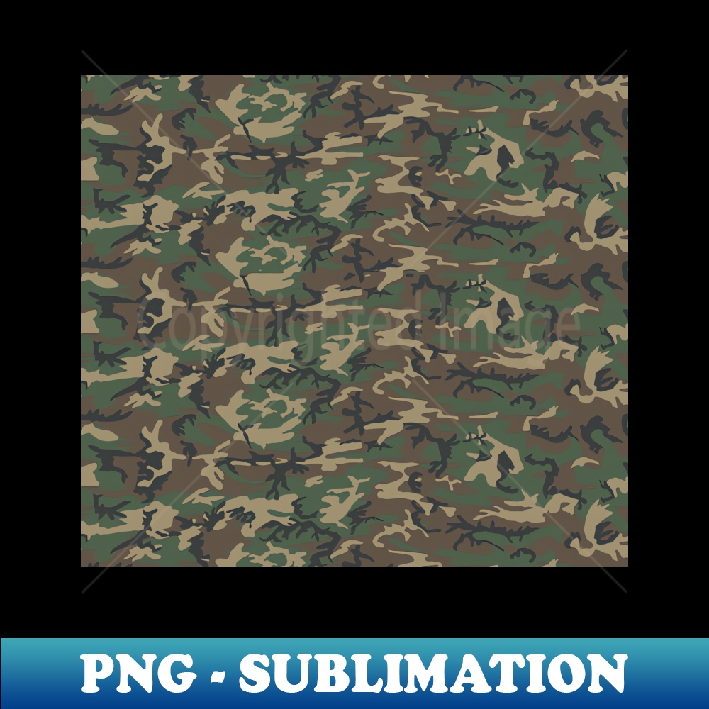 Army Camouflage Pattern - Digital Sublimation Download File | Inspire ...