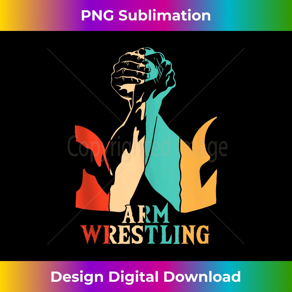 Retro Techniques Exercise Hand Wrestling Arm Wrestling Tank | Inspire ...