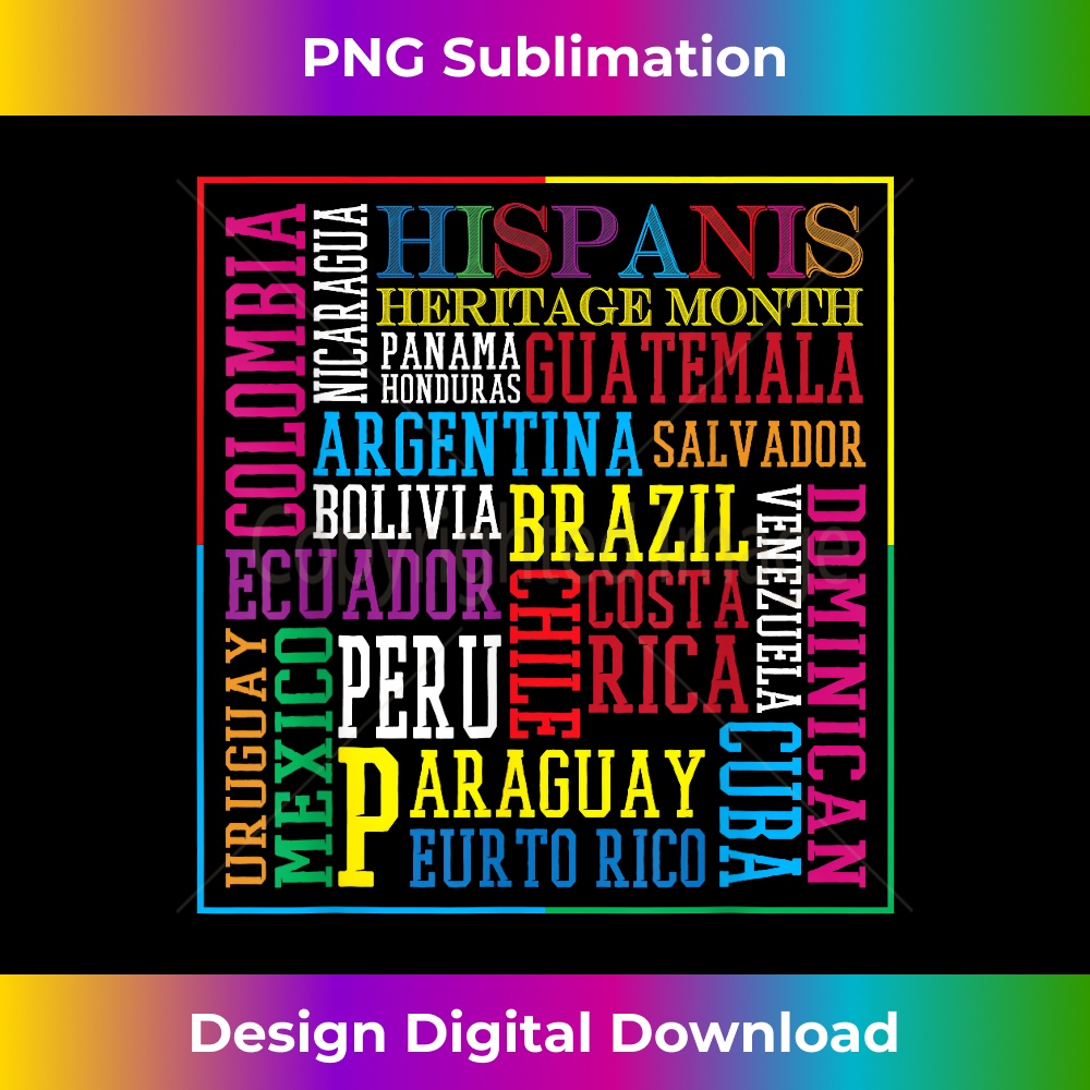 Hispanic Heritage Month Country Names of Latin America - Bes | Inspire ...