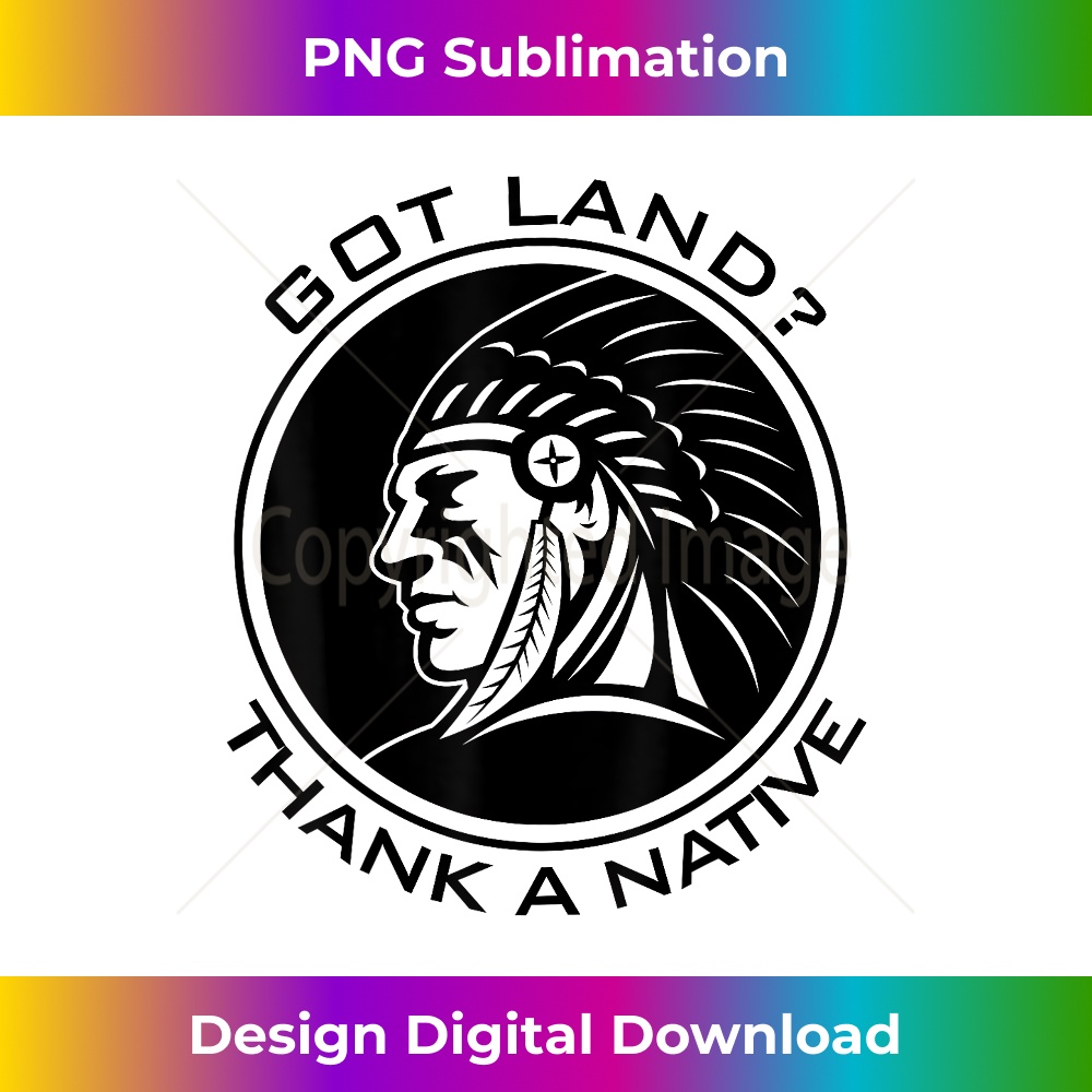 Got Land Thank A Native American Top - First Nations Pride - - Inspire ...