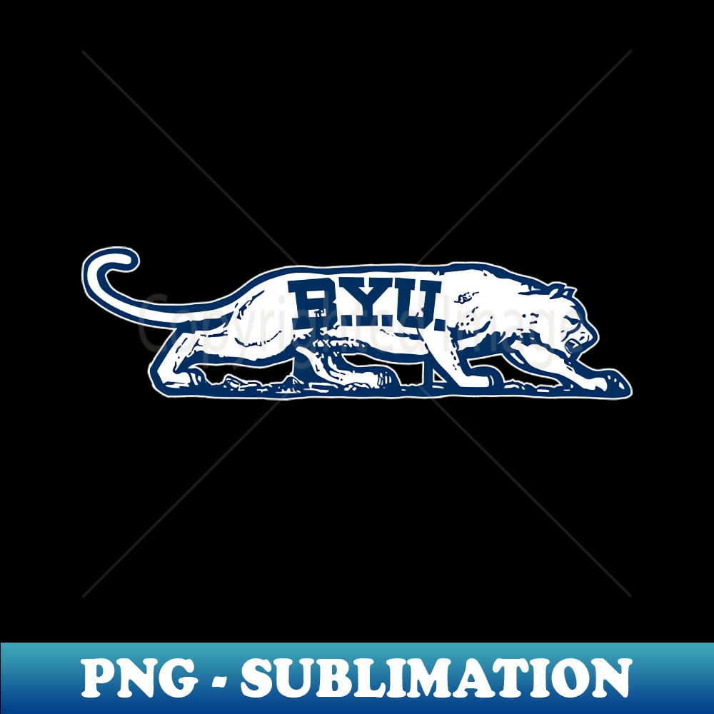 vintage BYU logo mascot - Unique Sublimation PNG Download - | Inspire ...