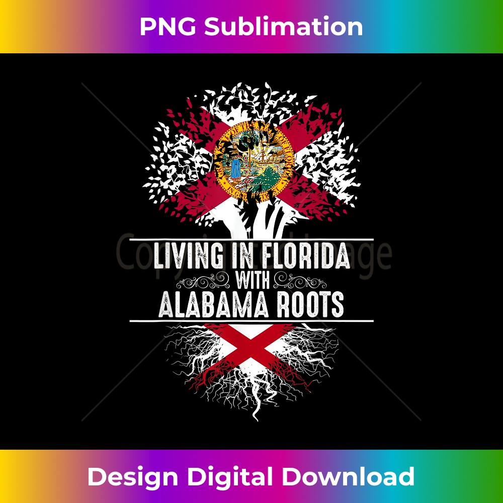 Florida Home Alabama Roots State Tree Flag Love Gift - Delux | Inspire ...