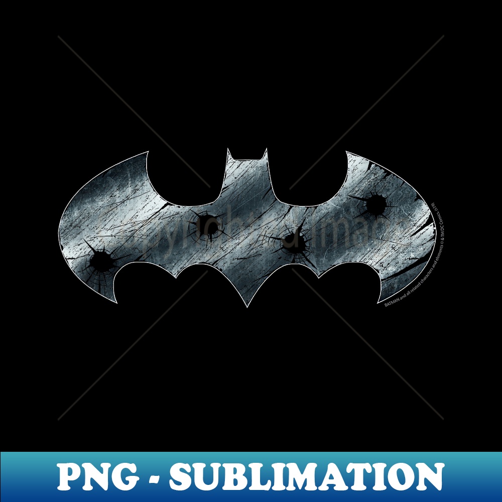 DC Comics Batman Steel Logo - Sublimation-Ready PNG File - T | Inspire ...
