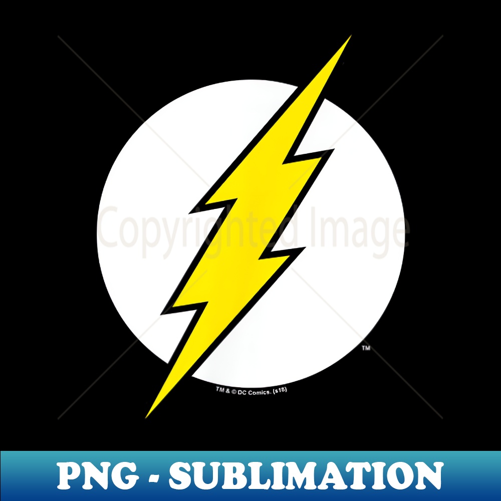 The Flash Logo T - Exclusive Sublimation Digital File - Enha | Inspire ...