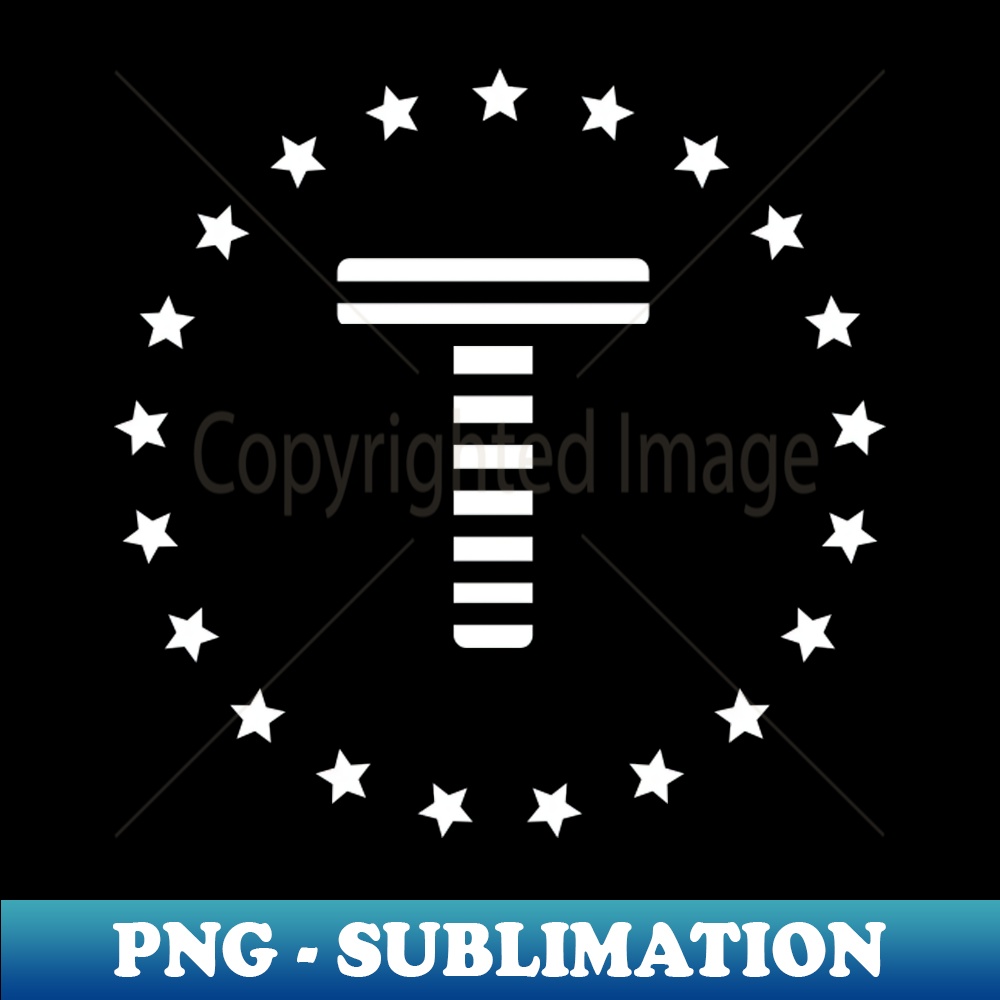 Star T Alphabet Letter T - Trendy Sublimation Digital Downl | Inspire ...