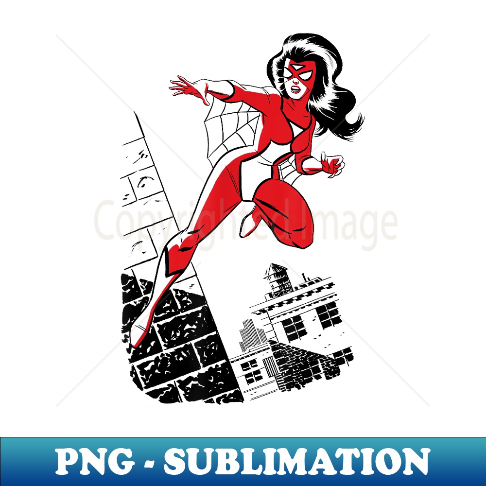 Marvel Spider-Woman Two-Tone Variant Cover - Premium PNG Sub | Inspire ...