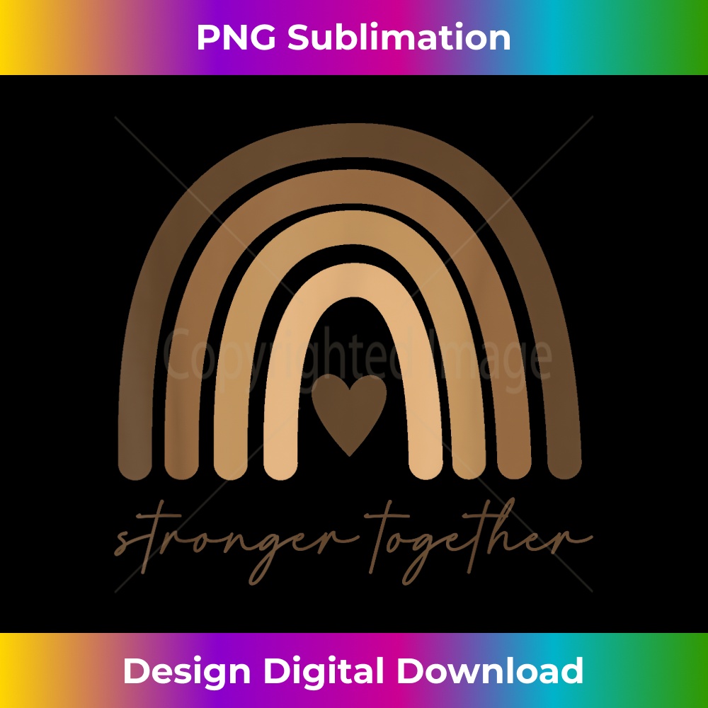 Inspirational Racial Equality Ally Skintone Rainbow - Crafte - Inspire ...