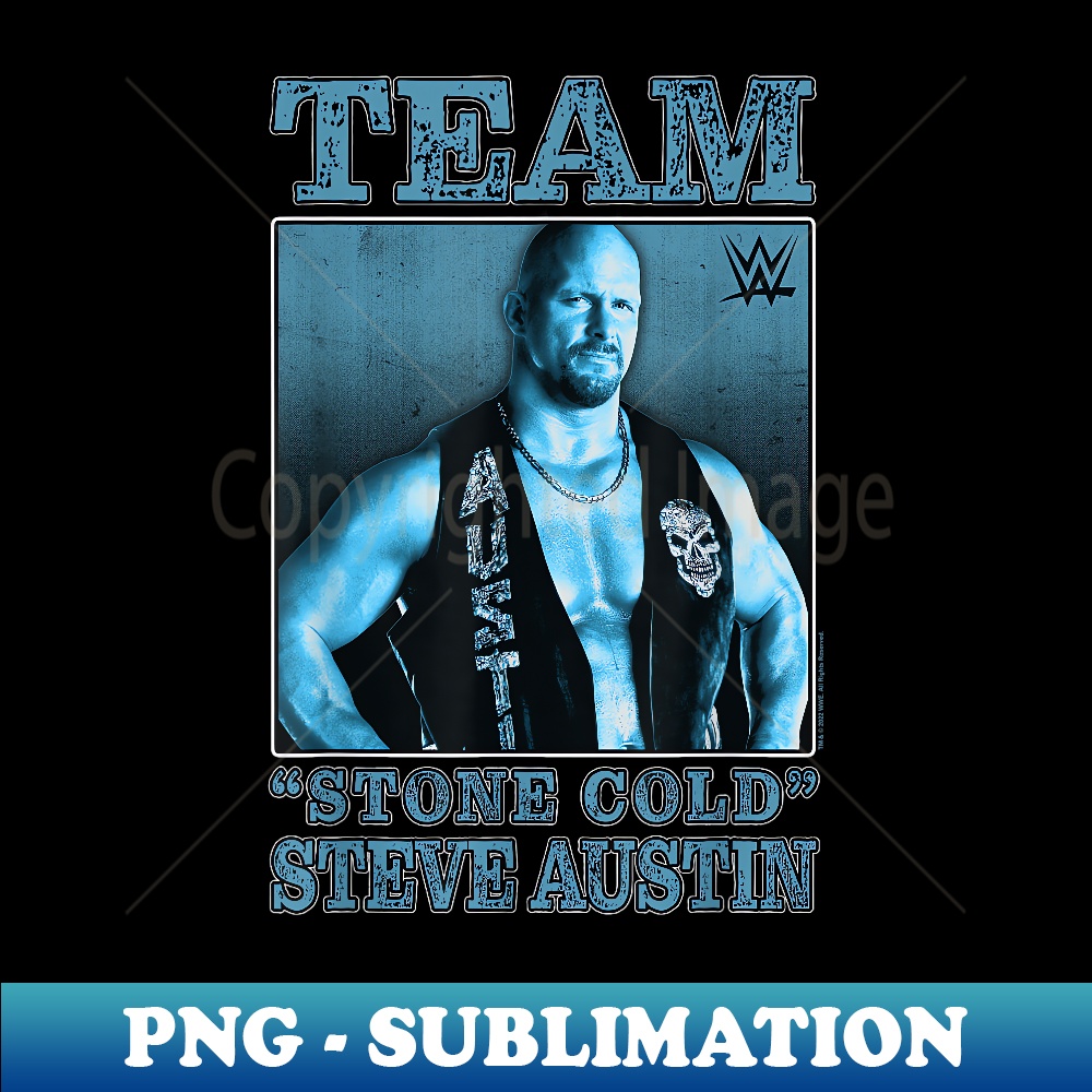 WWE Team Stone Cold Steve Austin Centered - PNG Transparent | Inspire ...