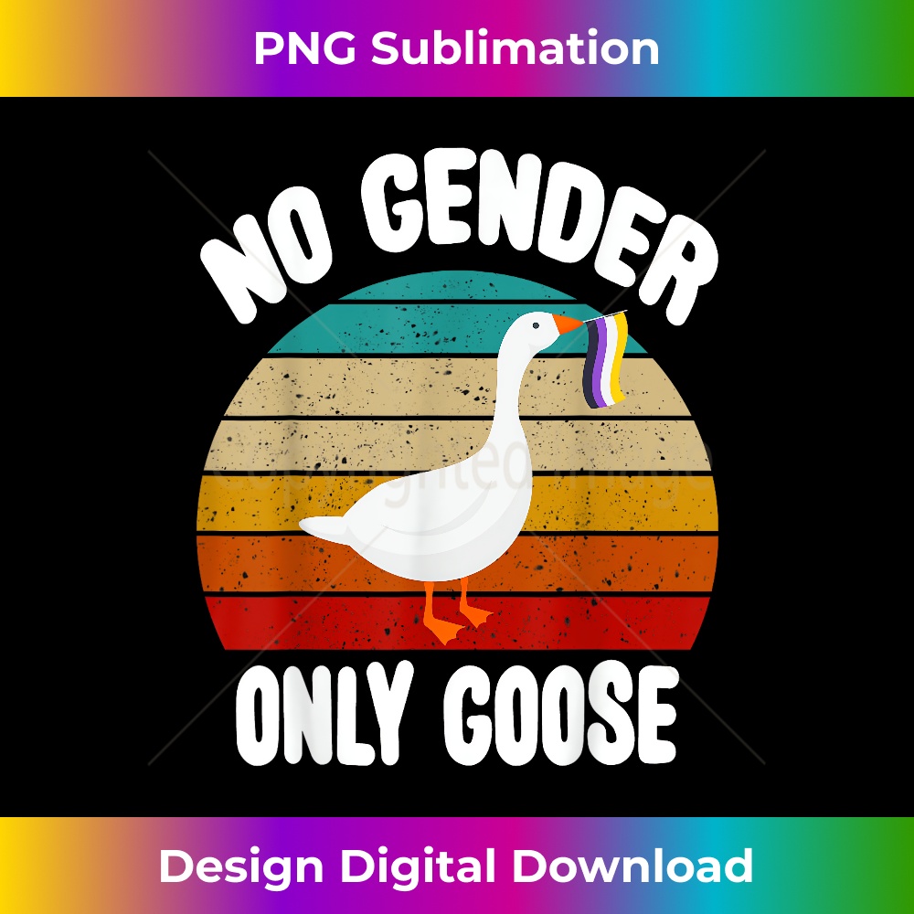 No Gender Only Goose Cute Animal Love Retro LGBT Pride Month | Inspire ...