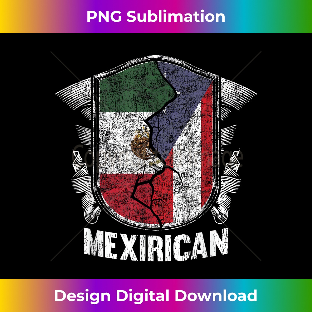 Mexirican Mexico Puerto Rico Flag Half Mexican Puerto Rica - | Inspire ...