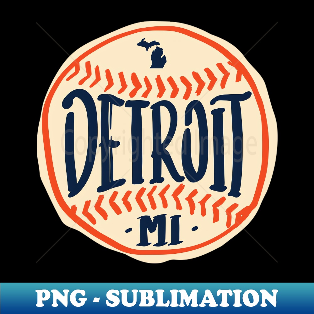 Detroit Michigan Hand Drawn Script Design - PNG Transparent | Inspire ...