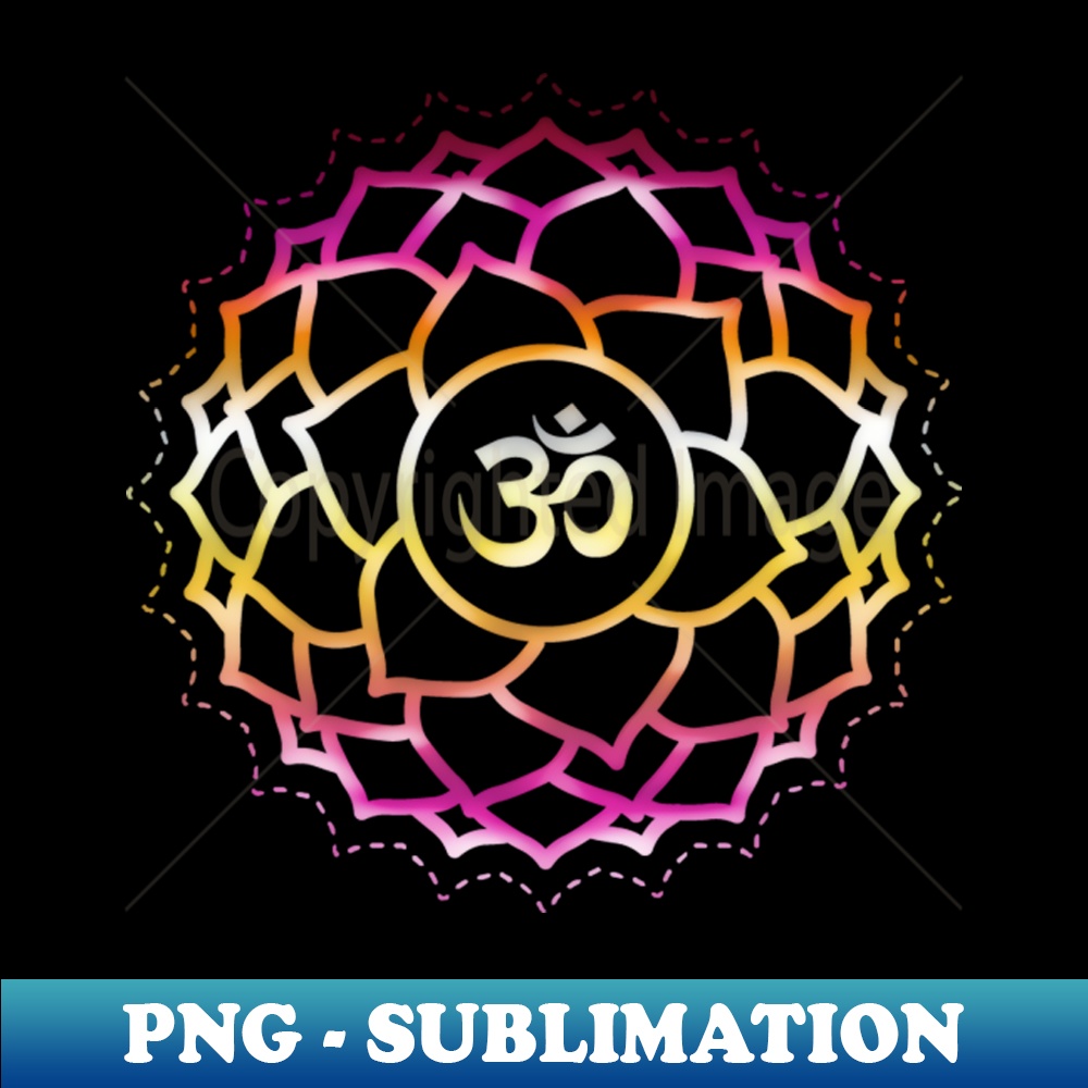 Zen Flower Chakra Symbol Om Buddhism Balance - Stylish Subli | Inspire ...