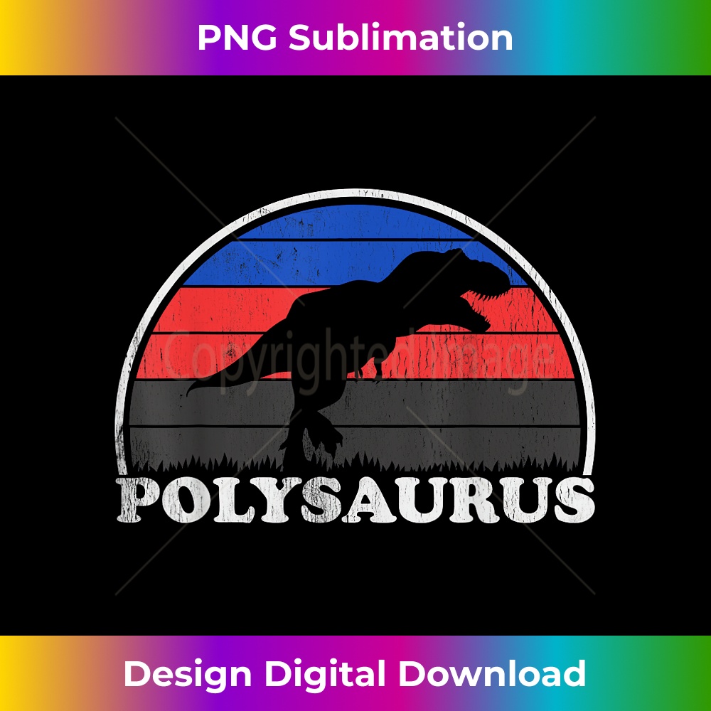 Polysaurus - Polyamory Flag Colors Polyamorous Dinosaur - Bo | Inspire ...