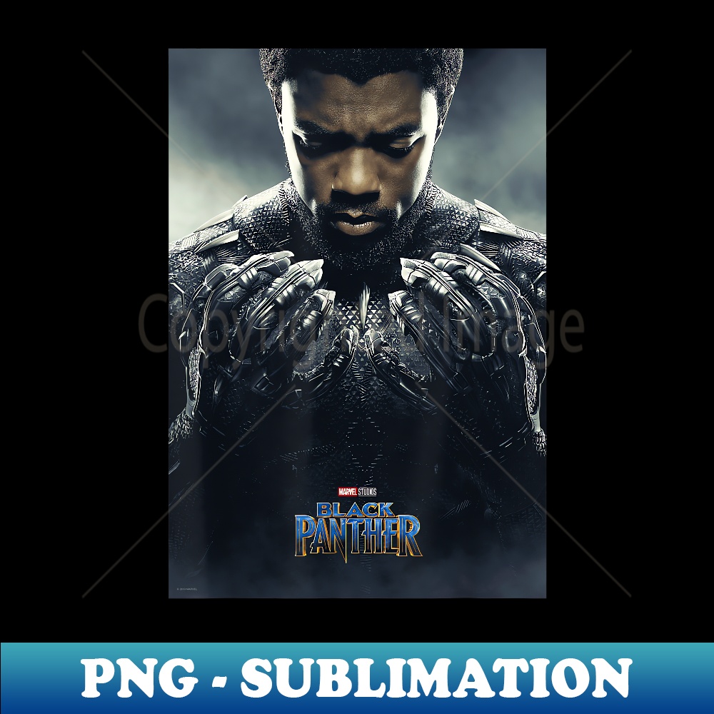 Marvel Black Panther Avengers T'Challa - Sublimation-Ready P | Inspire ...