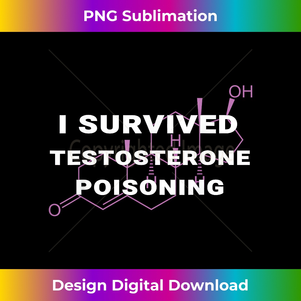 I Survived Testosterone Poisoning LGBTQ Trans Pride Shirt - | Inspire ...