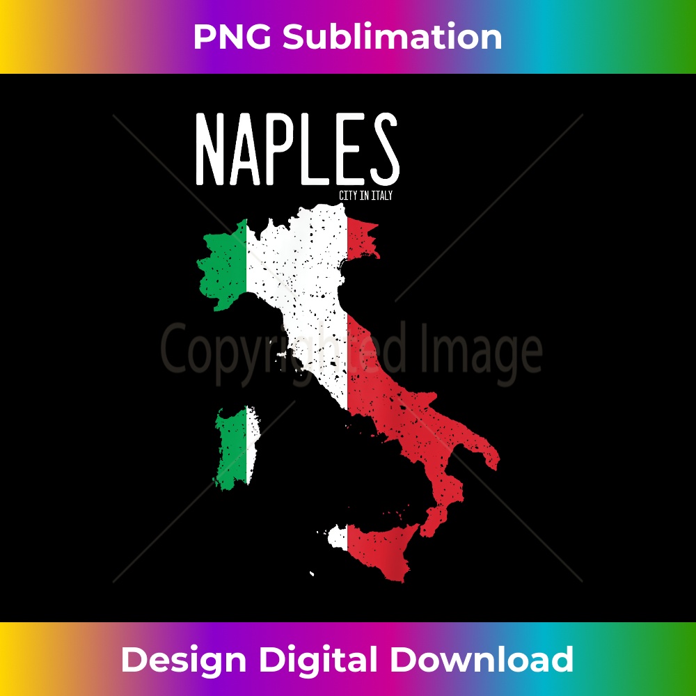 Naples Italy Italian Flag Map Italia Tourist Souvenir - Mini | Inspire ...
