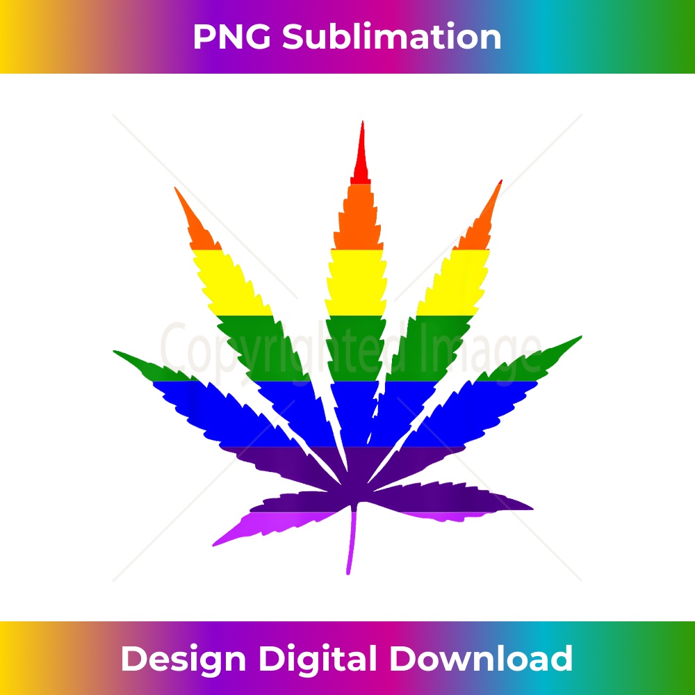 Rainbow Marijuana Leaf Pot Leaf Pride Shirt - Contemporary P | Inspire ...