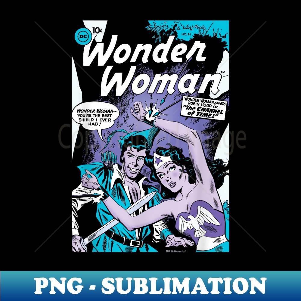 Wonder Woman Human Shield - Premium Sublimation Digital Down | Inspire ...