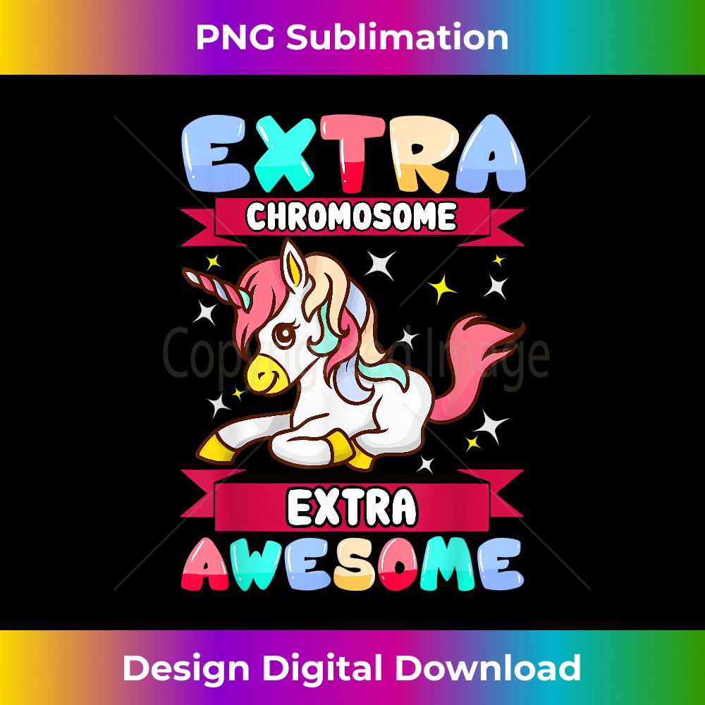Extra Chromosome Down Syndrome Unicorn Awareness Kids - Subl - Inspire ...