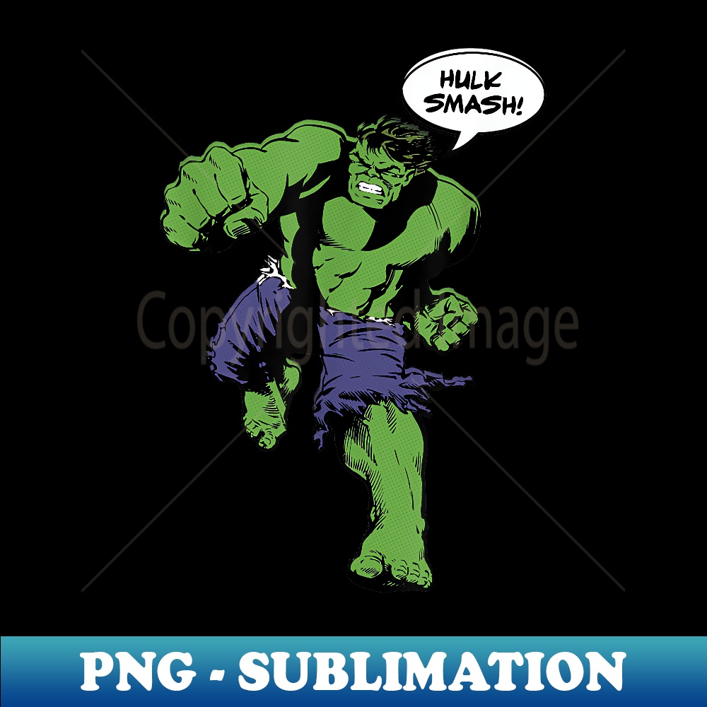 Marvel Comics Hulk Smash Graphic - PNG Transparent Sublimati | Inspire ...