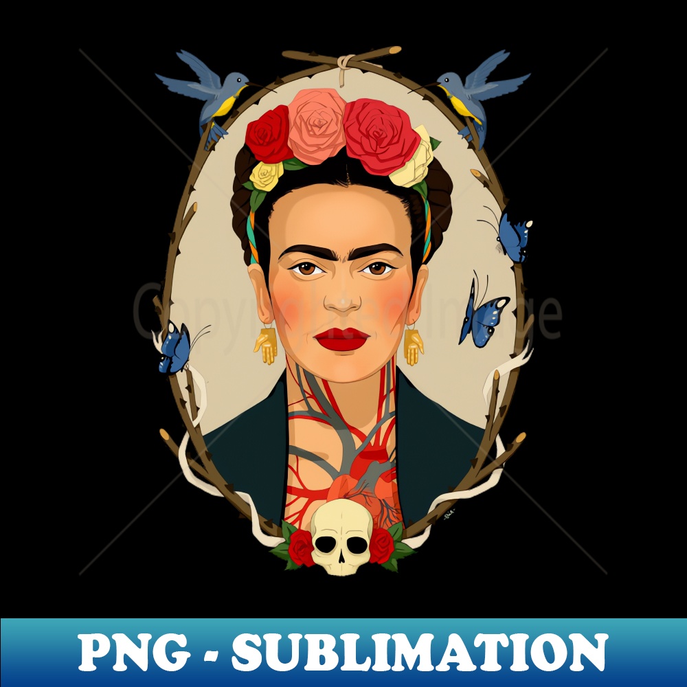 Frida - High-Resolution PNG Sublimation File - Transform You | Inspire ...