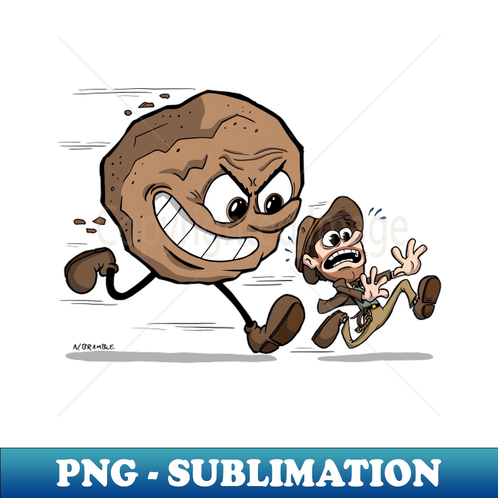Indiana Jones vs the Boulder - Professional Sublimation Digi - Inspire ...