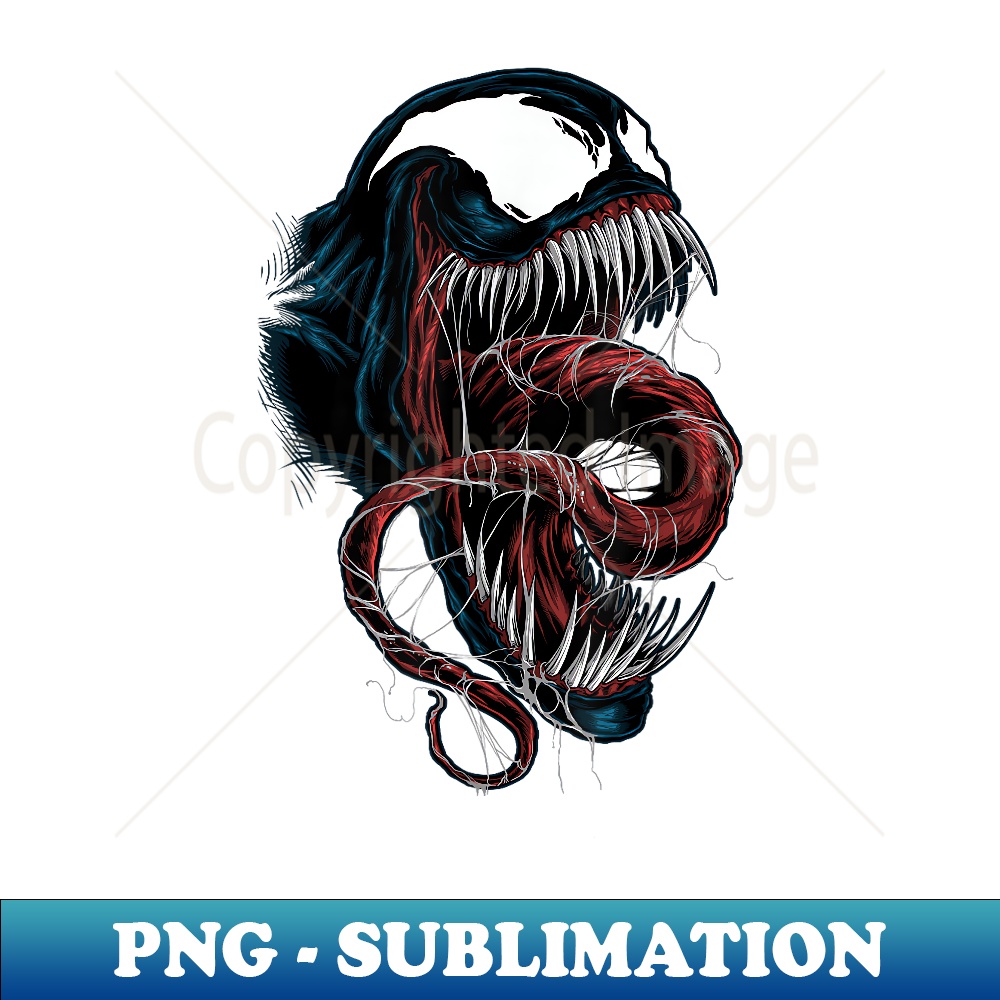 Marvel Comics Retro Classic Venom Chest Burst Big Face - Ins | Inspire ...