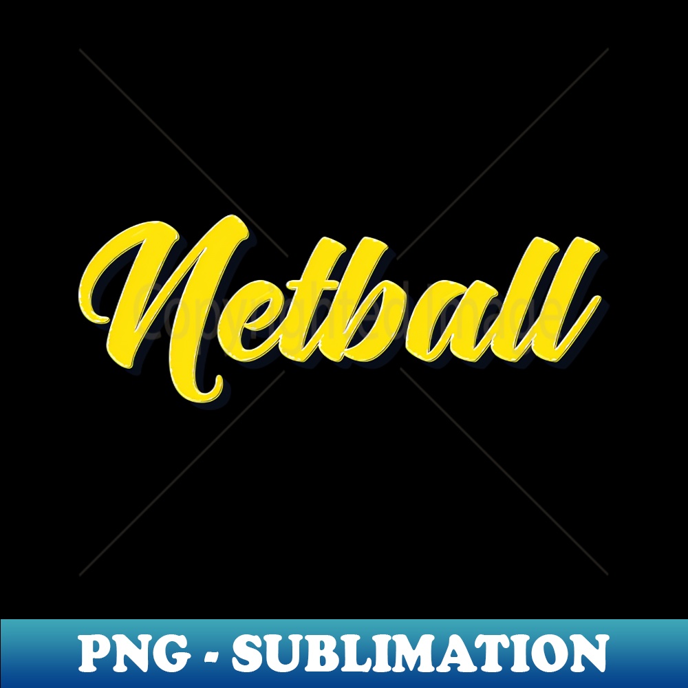 Netball - Retro PNG Sublimation Digital Download - Stunning | Inspire ...