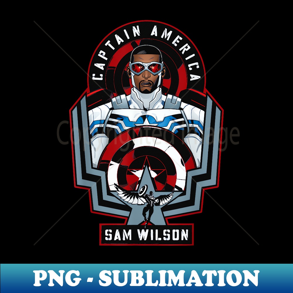 Marvel Avengers Sam Wilson Captain America Badge - Exclusive | Inspire ...