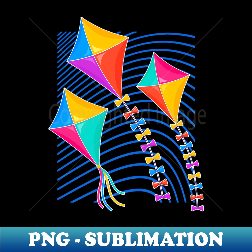 Kite Flying hang glider Kids Gift - PNG Sublimation Digital - Inspire ...