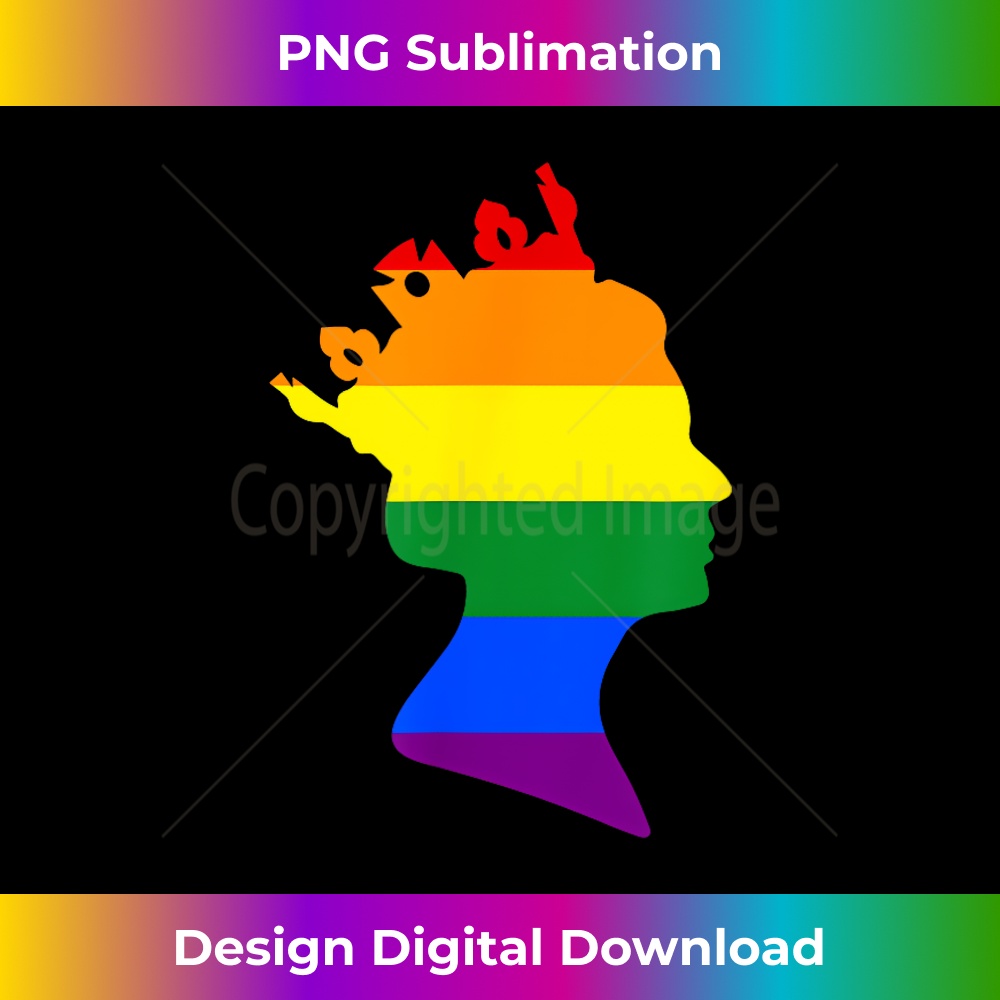 Gay Pride Queen Elizabeth UK British Rainbow Flag - Innovati | Inspire ...