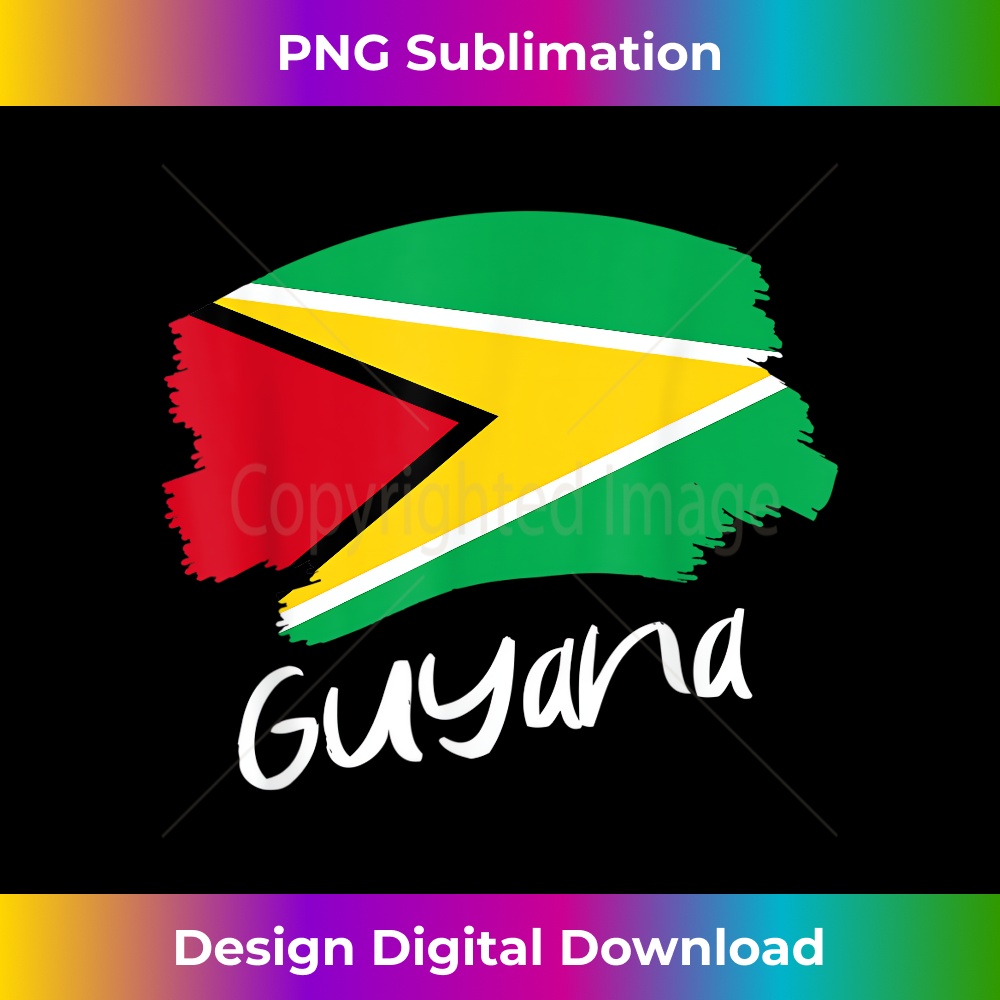 Guyanese Flag Guyana - Edgy Sublimation Digital File - Craft | Inspire ...