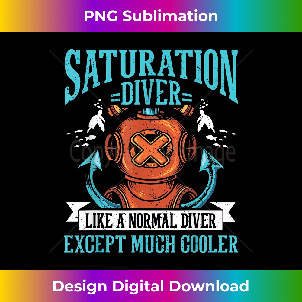 Saturation Diving Saturation Diver - Contemporary PNG Sublim | Inspire ...