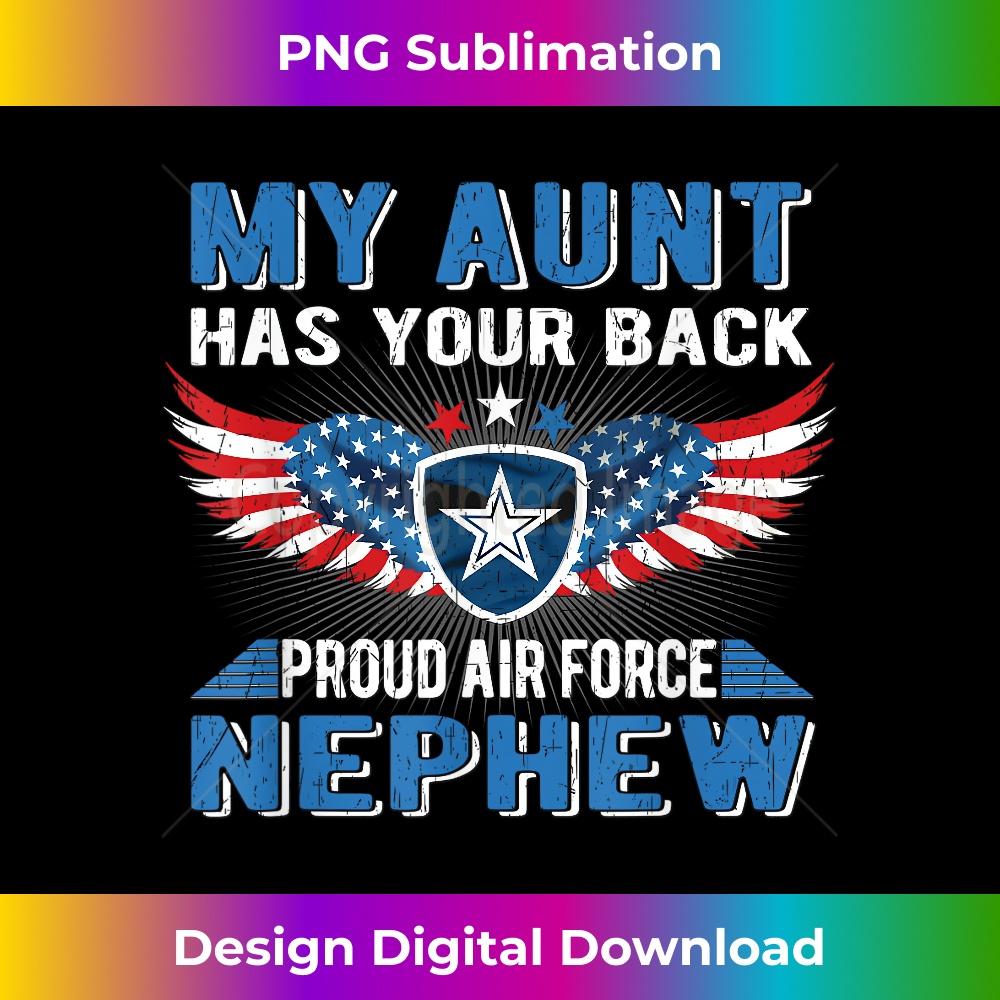 My Aunt Has Your Back Proud Air Force Nephew Military Family - Inspire ...