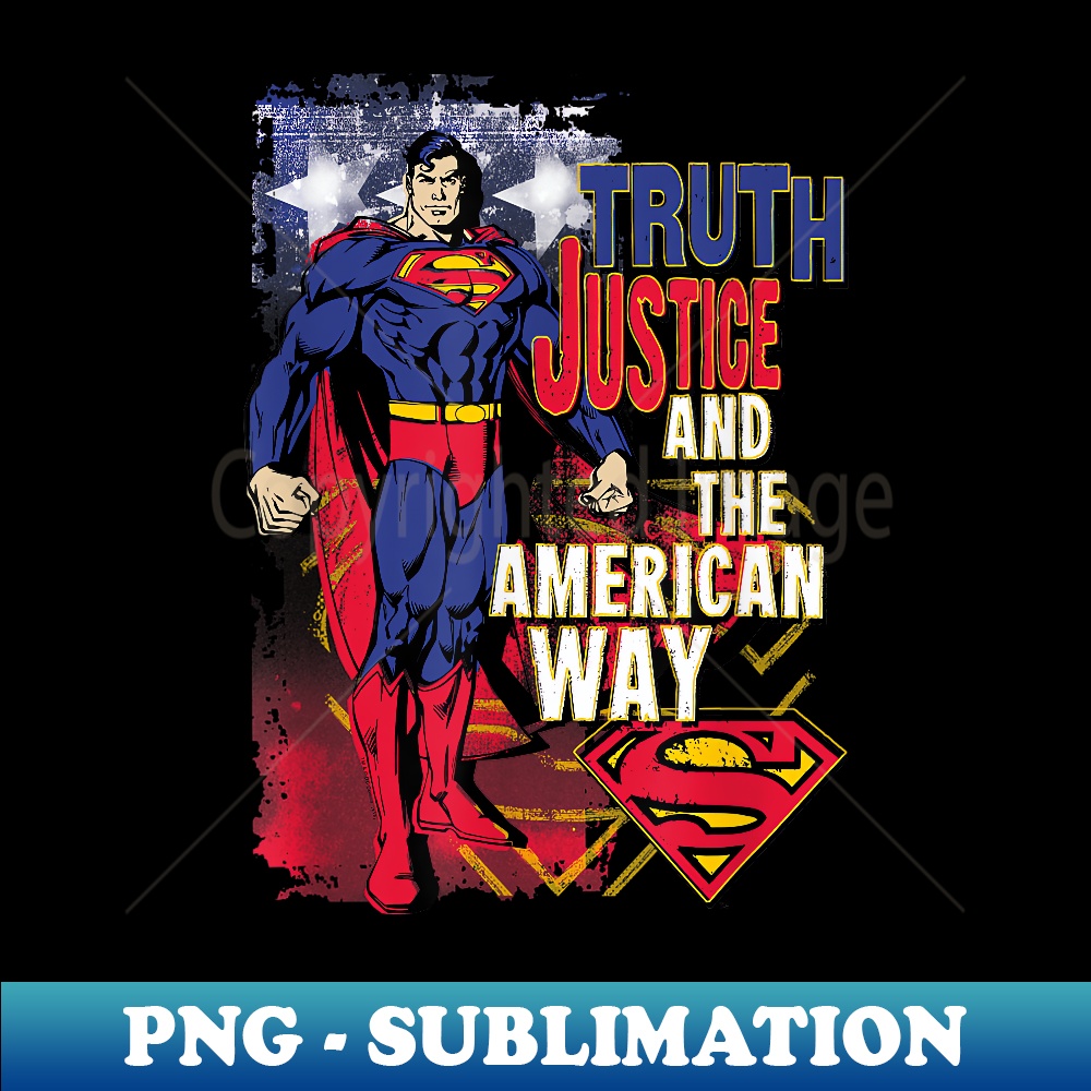 Superman Truth Justice T - Professional Sublimation Digital | Inspire ...