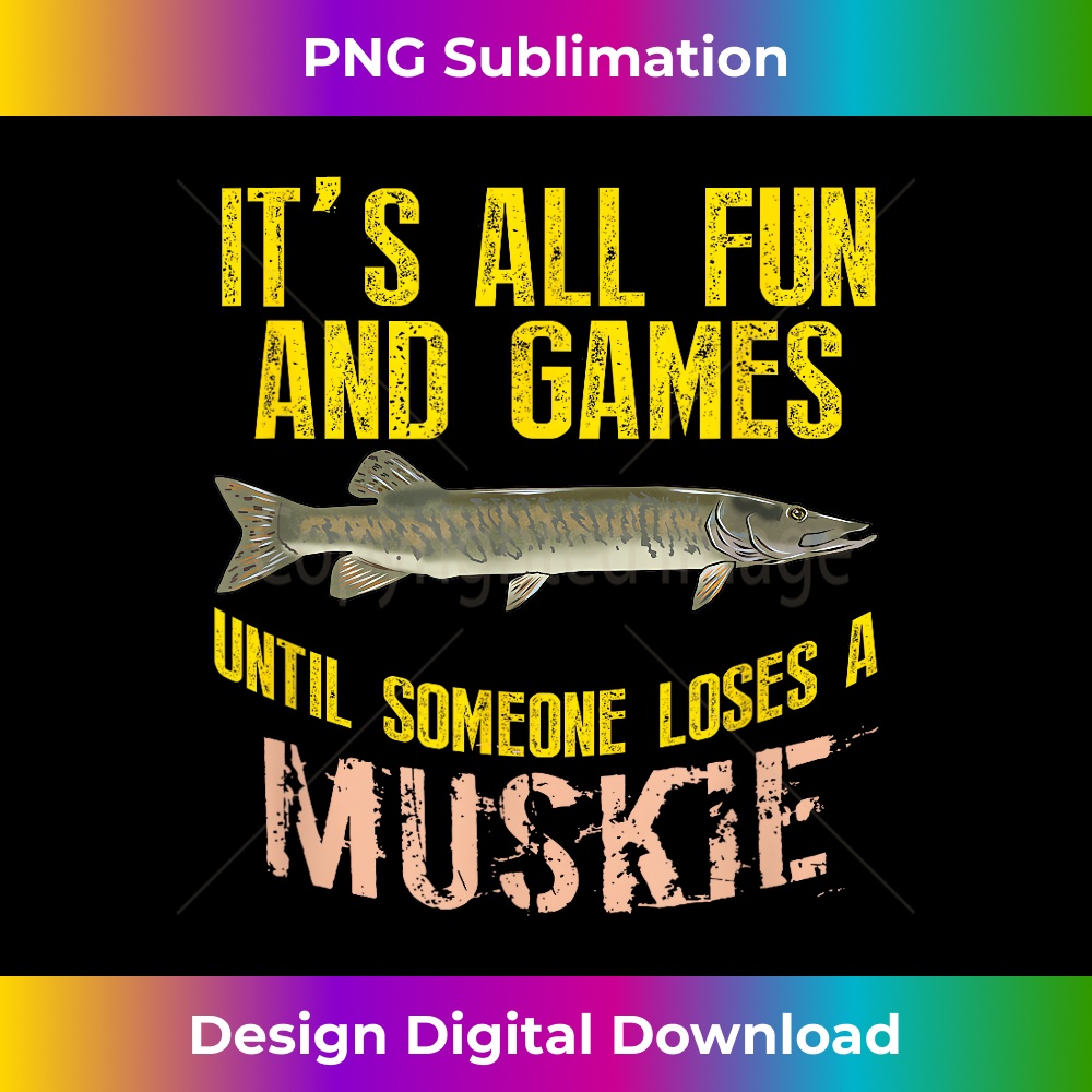 Funny Muskie Fishing Graphic Freshwater Fish Fisherman Gift - Inspire ...