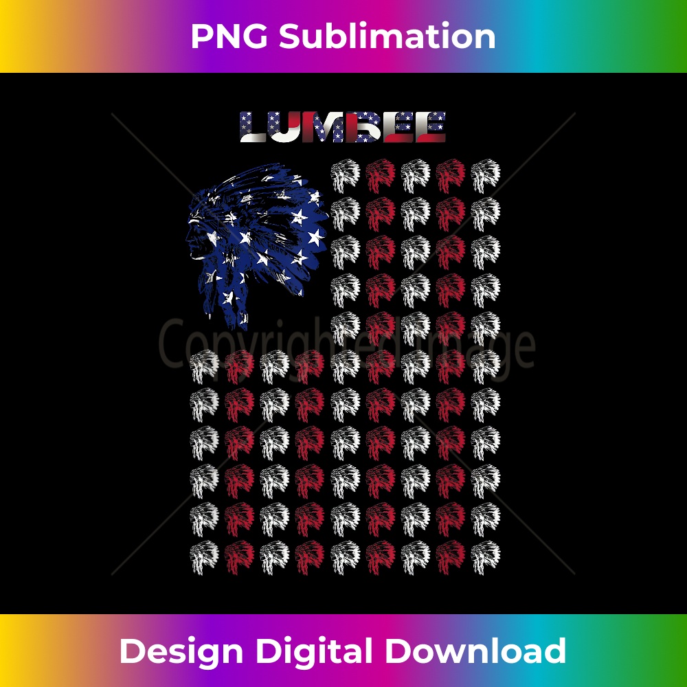 Lumbee Native American Indian Chief USA Flag 4th July Pride | Inspire ...