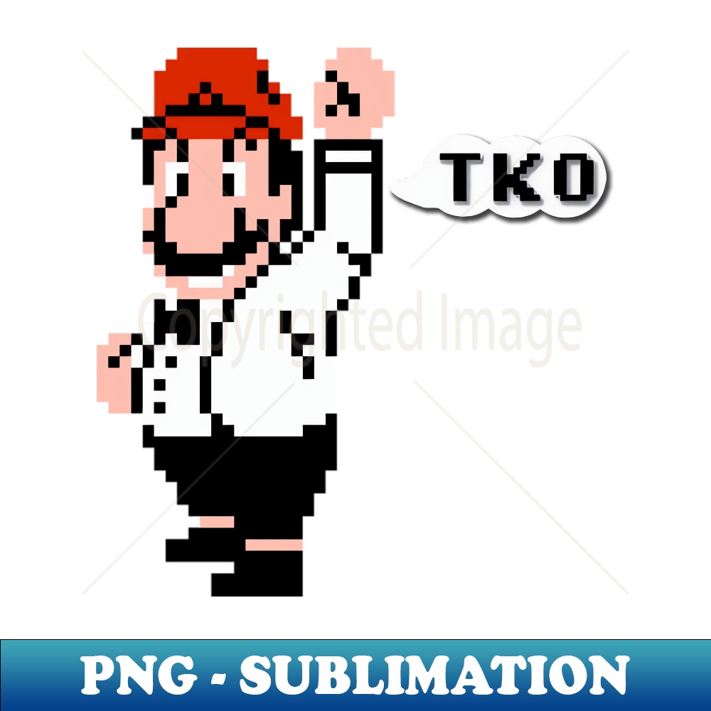 Mike Tyson Punch out Referee TKO - Exclusive Sublimation Dig | Inspire ...