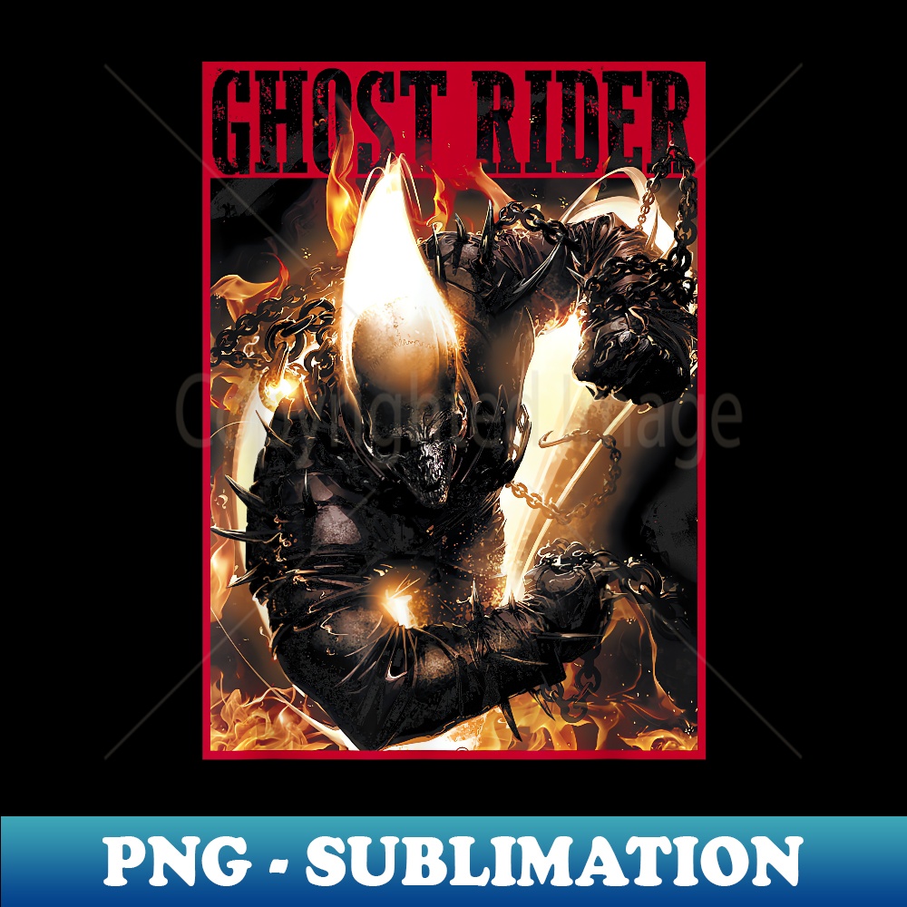 Marvel Ghost Rider Fury Comic Wanted - High-Resolution PNG S | Inspire ...