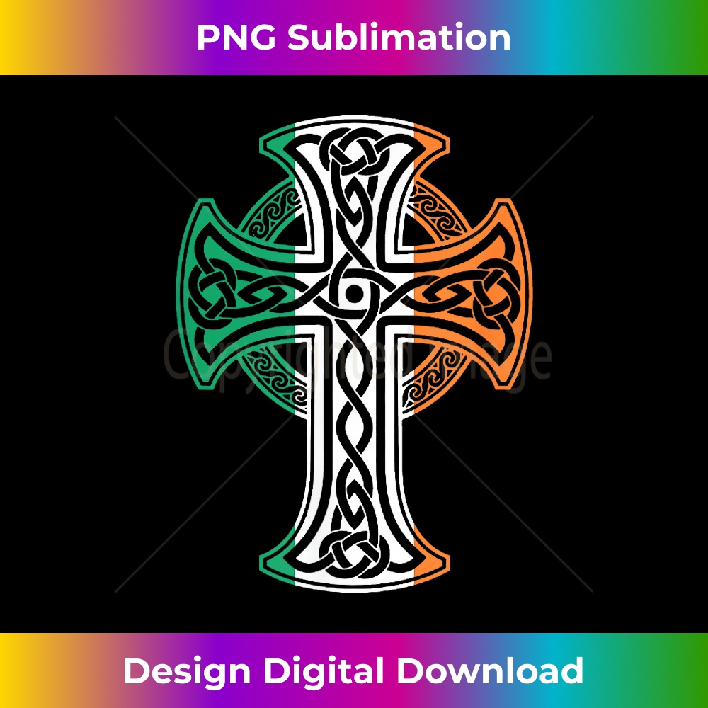 Irish Celtic Cross Christ Celtic Knot Ireland Flag Shamrock | Inspire ...